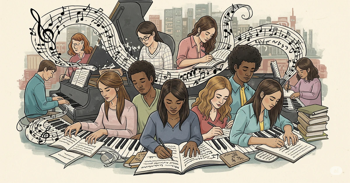 Music And Muse: How Pianists And Writers Share The Same Creative Energy
